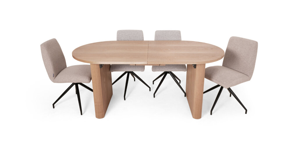 Austino Table + 6 Tara Chairs - Kinsen Home