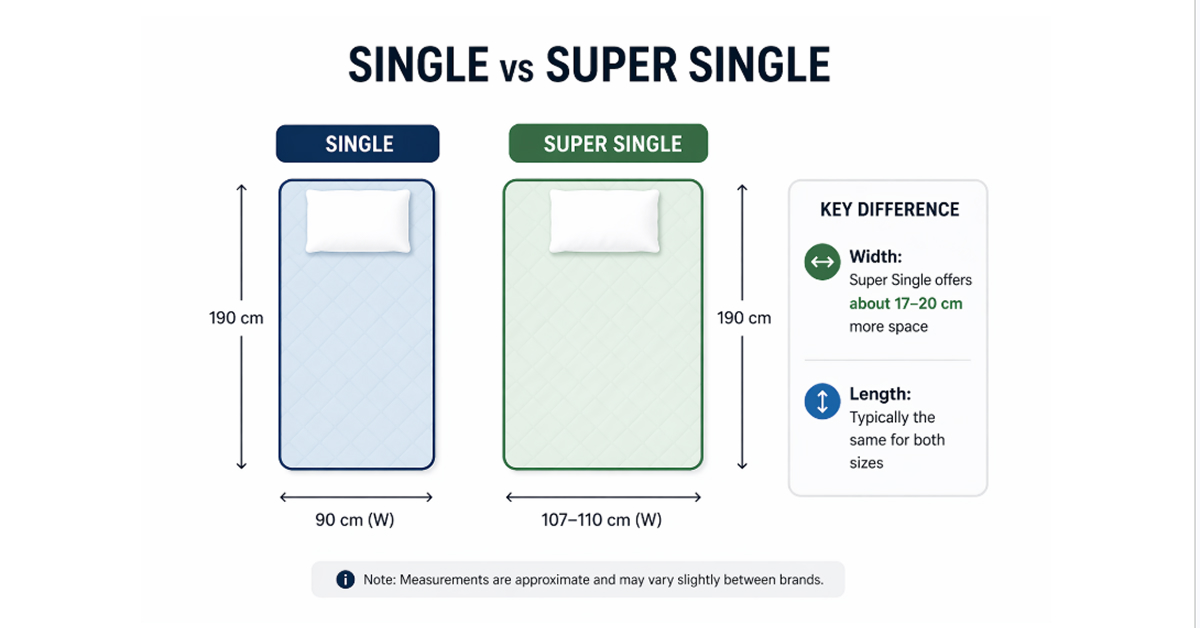 Single vs Super Single Bed: Malaysia Buying Guide